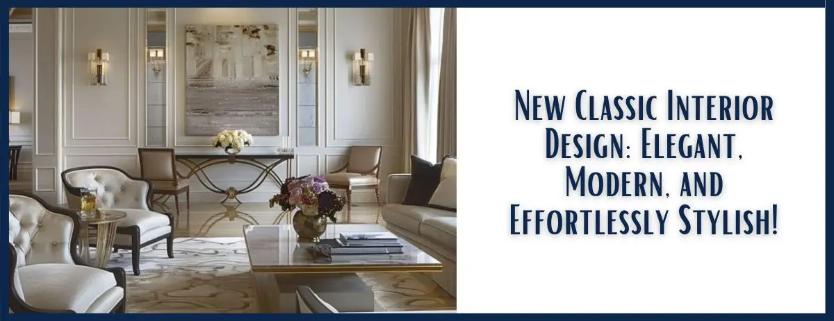 New Classic Interior Design: Elegant, Modern, and Effortlessly Stylish!
